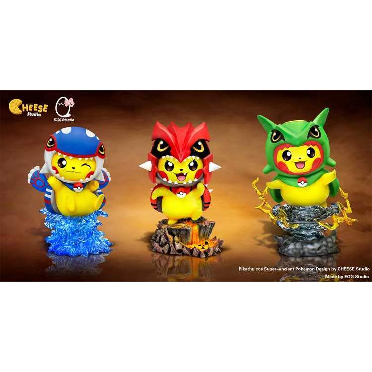 Cheese Studio x Egg Studio - Pikachu cos Super Ancient Pokemon Resin ...
