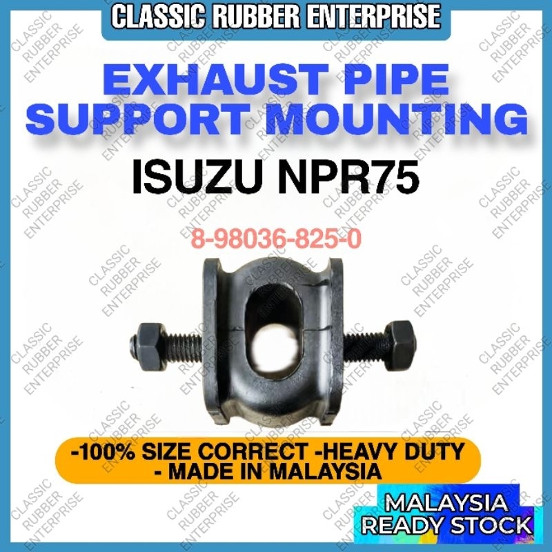 ISUZU NPR75 EXHAUST PIPE SUPPORT MOUNTING 8-98036-825-0 | Shopee Malaysia