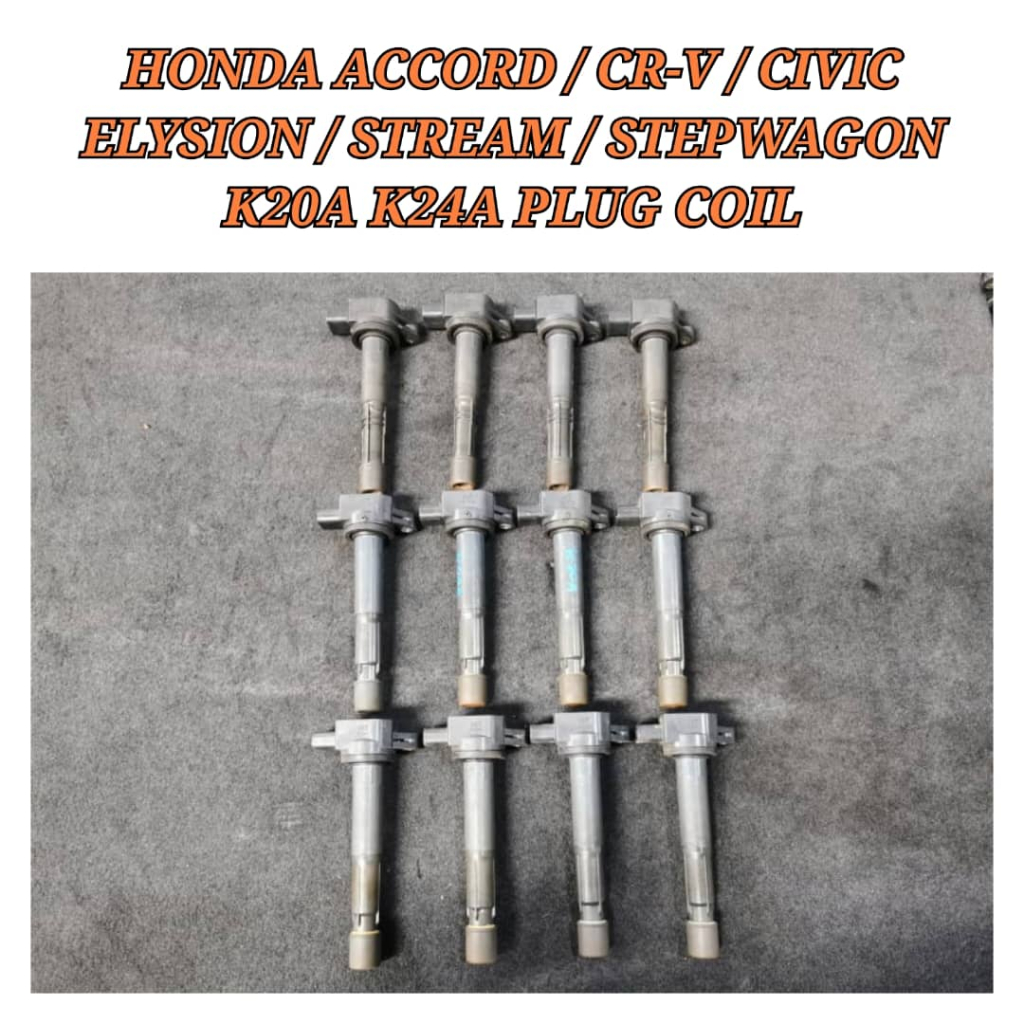 🇯🇵🇯🇵 Ignition Coil / Plug Coil Honda Accord CR-V Civic Stream Stepwagon ...