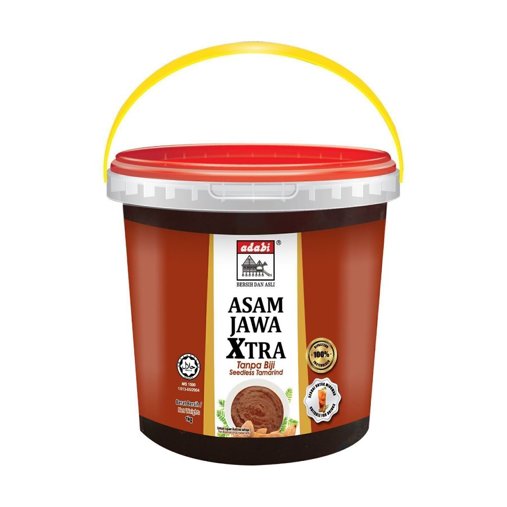 Adabi Tamarind Paste / Asam Jawa Xtra 1kg | Shopee Malaysia
