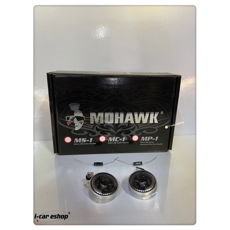 Mohawk silver series original car tweeter set with crossover | tweeter ...