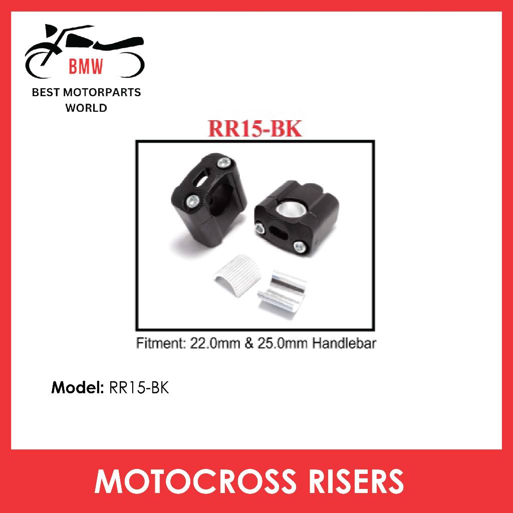 MOTOCROSS RISERS RR15-BK for Bestmotorpartsworld | Shopee Malaysia