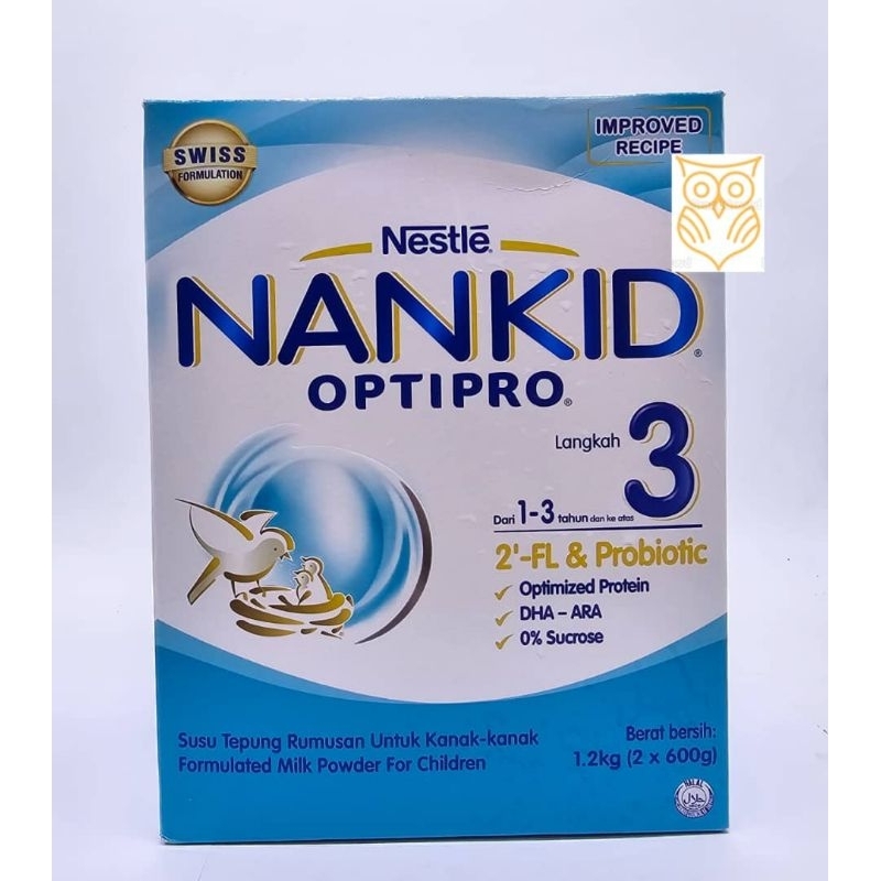 Nestle NanKid Optipro Step 3 (1-3 years) 1.2kg | Shopee Malaysia