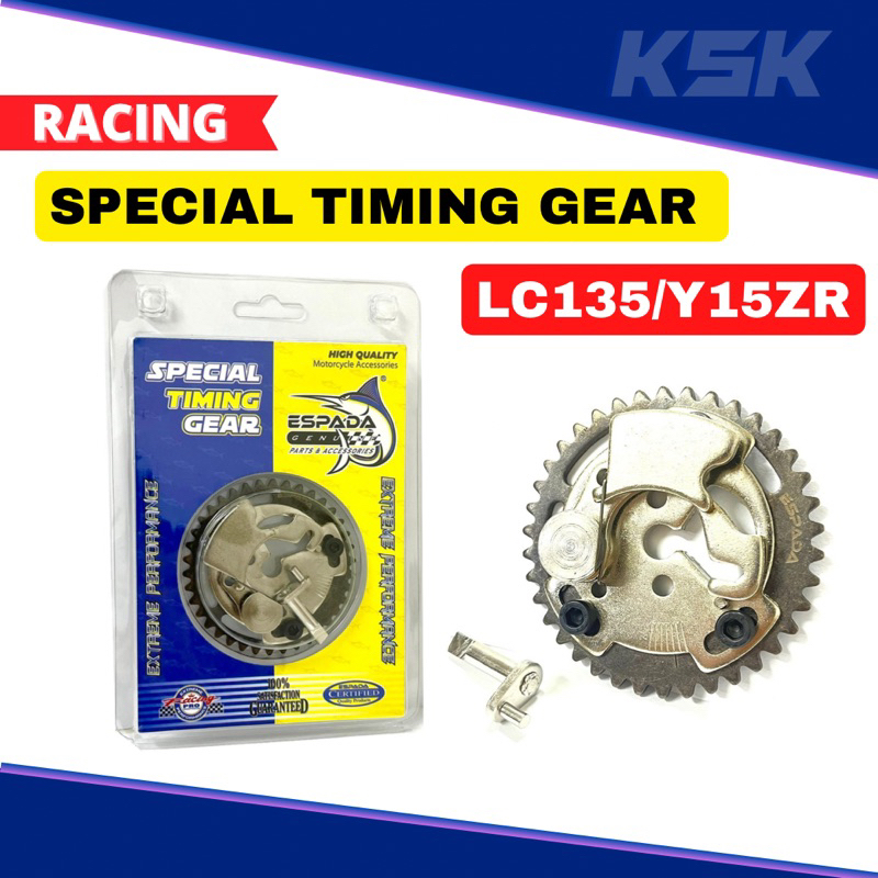 ESPADA Special Timing Gear LC135/Y15ZR(Adjustable)(Timing Gear Racing ...
