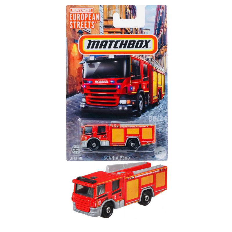 Matchbox European Street Series - Scania P360 | Shopee Malaysia