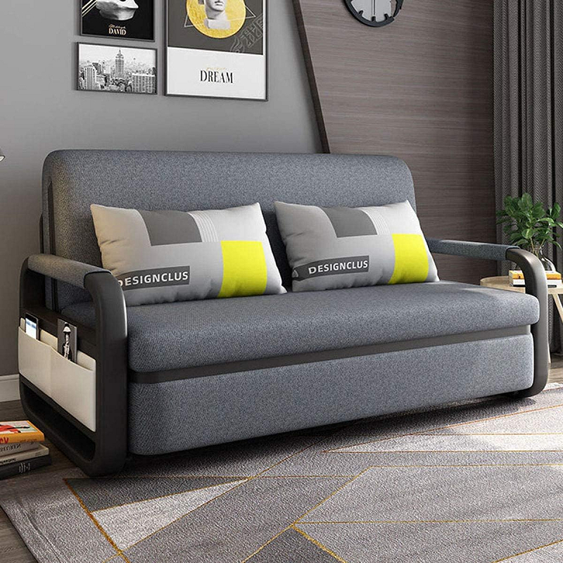 Premium Sofa Bed Modern Fabric Practical Storage Optional Sofa Bed ...