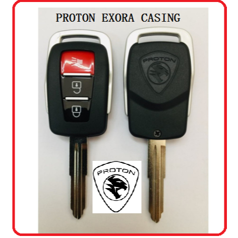 PROTON EXORA REMOTE CASING WITH LOGO/CAR REMOTE CASING | Shopee Malaysia