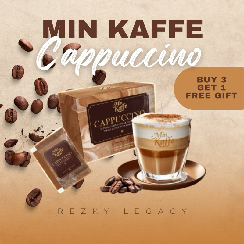 (NEW)MIN KAFFE CAPPUCCINO ORIGINAL HQ 12 sachets/box | Shopee Malaysia