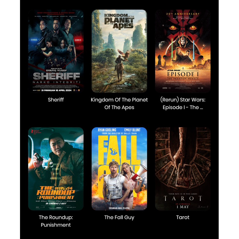 GSC movie booking service. Discount Rm4 for all ticket + popcorn ...