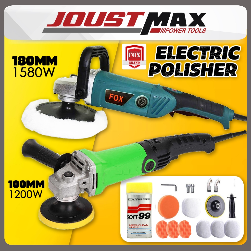 FOX VSP-100 / FOX-8227 1580w Electric Car Polisher Sander Buffer ...