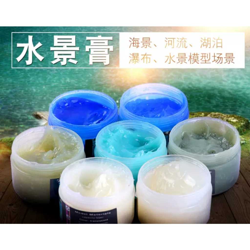 Model waterscape paste transparent simulated water scene landscaping ...