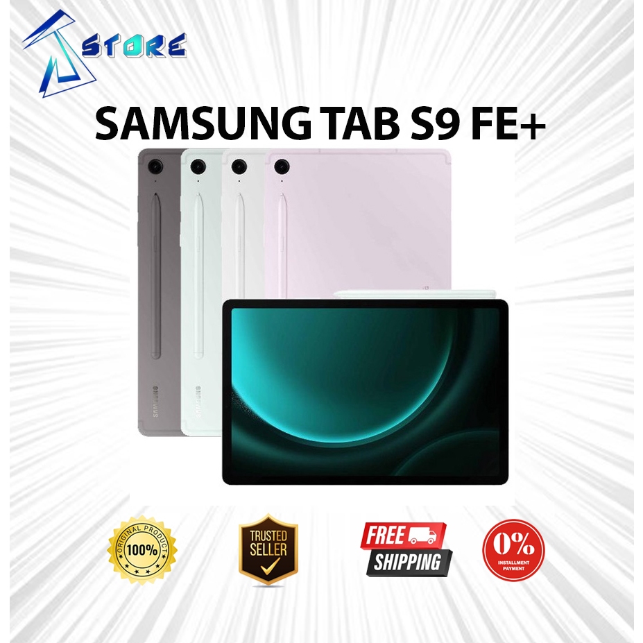 Samsung Tab S9 Fe+ With S Pen Wifi Tables - Original Malaysia Set ...