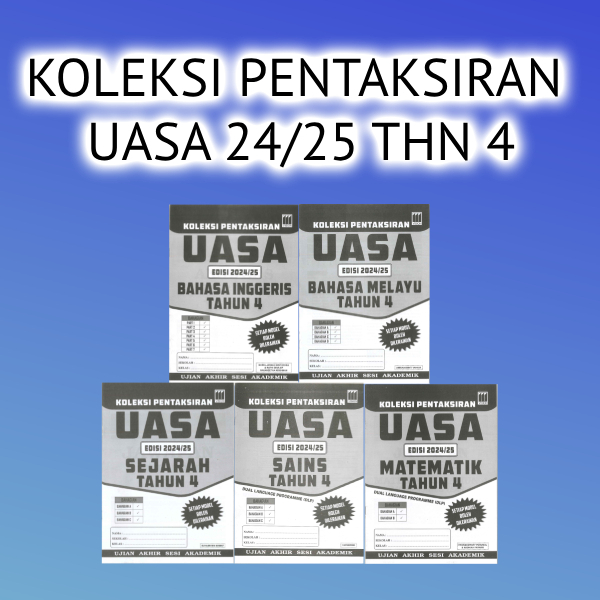 PUSTAKA VISION : KOLEKSI PENTAKSIRAN UASA 24/25 TAHUN 4 | Shopee Malaysia