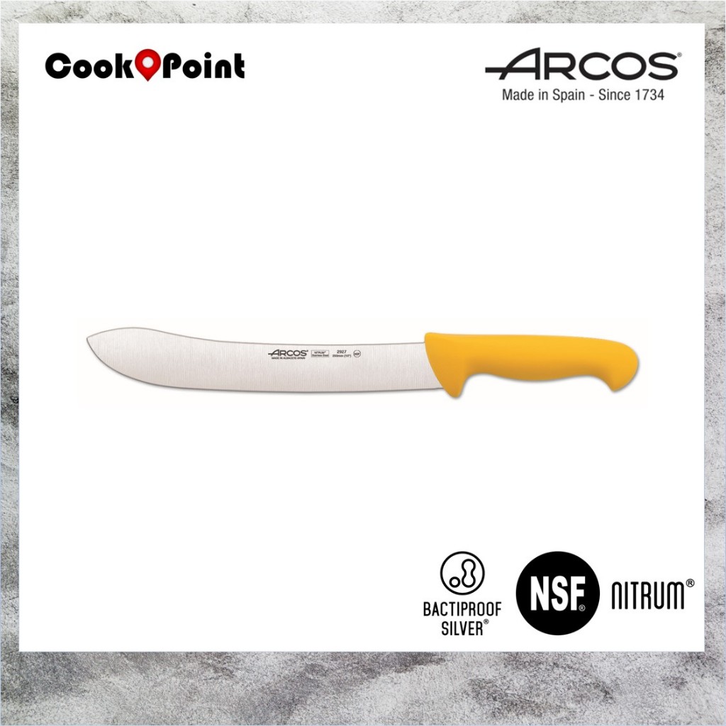 ORIGINAL Made in Spain Arcos 10 Inch Butcher Knife - 2927 | Shopee Malaysia