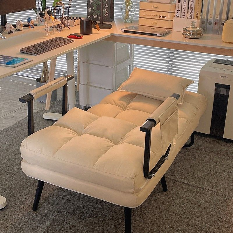 Folding chair lounge chair office nap tool lunch break single bed dual ...