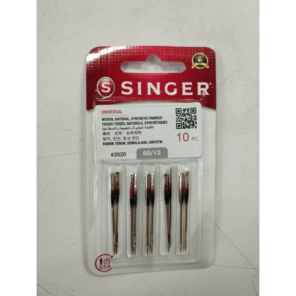 JARUM MESIN JAHIT SIZE 85/13 ORIGINAL SINGER | Shopee Malaysia