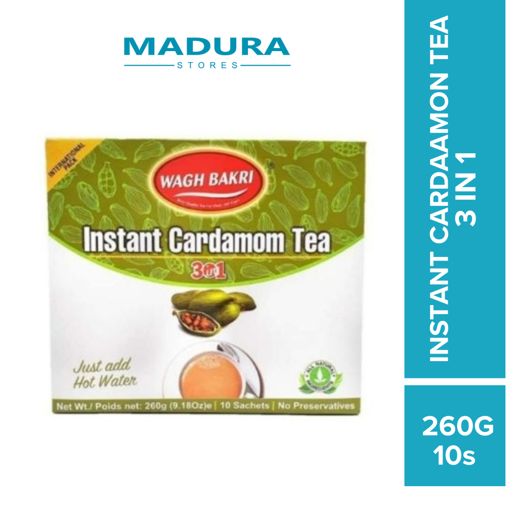 Wagh Bakri Instant Cardamom Tea 3in1 260g (10 Sachets) | Shopee Malaysia