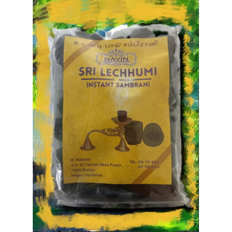 Sri Lechhumi Instant Black Paal Sambrani | Shopee Malaysia