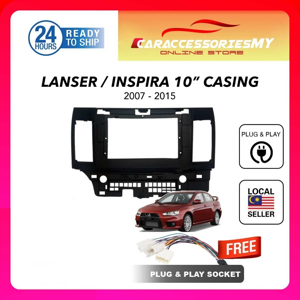 Mitsubishi Lancer/ Inspira 10 inch car android player casing with ...