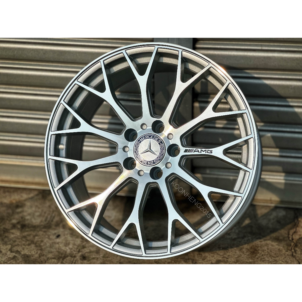 New Car Sport Rim Replica MERCEDES AMG C63S MODEL Wheels 18x8.5J 5x112 ...