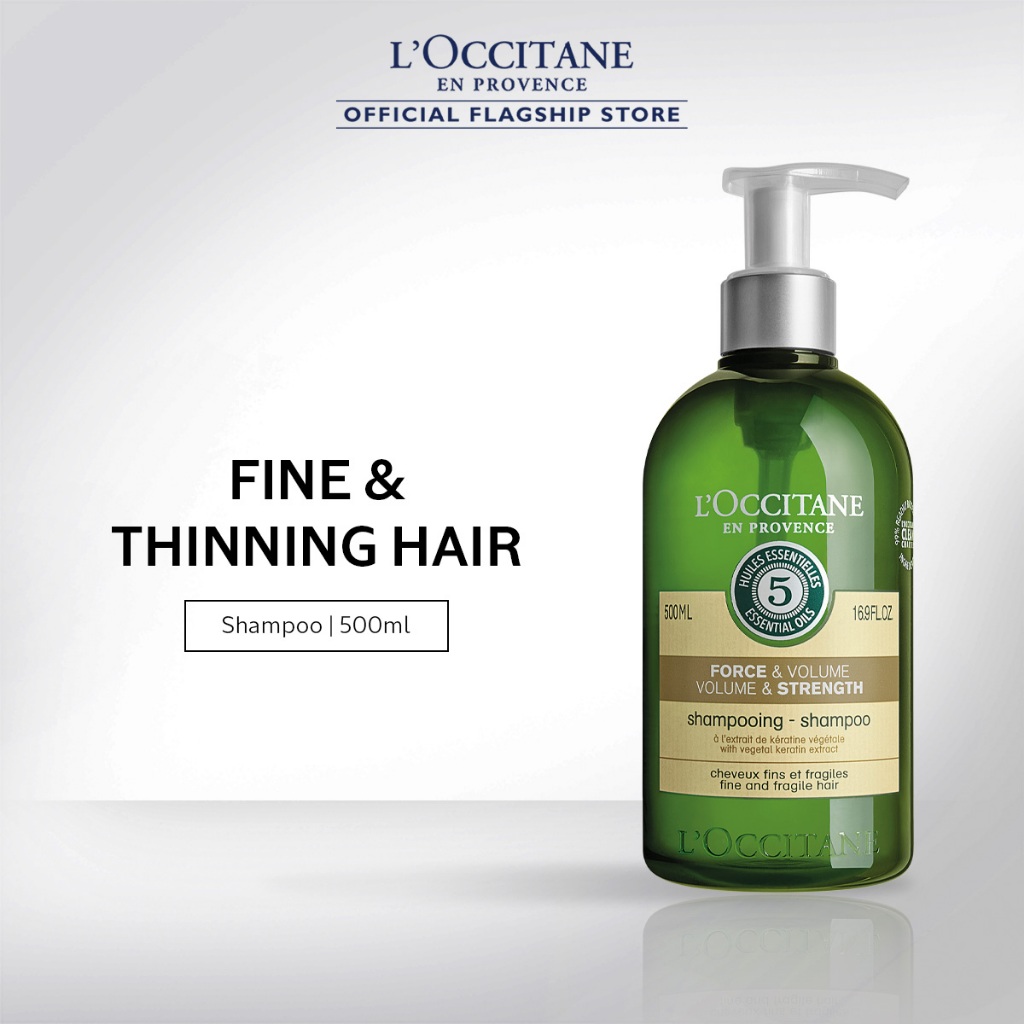 L'Occitane Volume & Strength Shampoo (500ml) | Shopee Malaysia