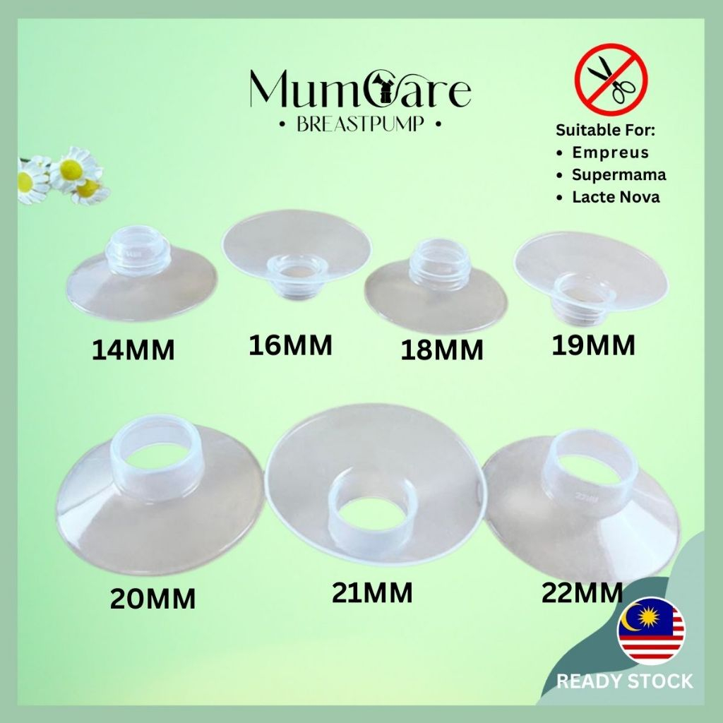 [MUMCARE] Breast pump insert Flange Insert 14/16/18/19/20/21/22mm - Fit ...