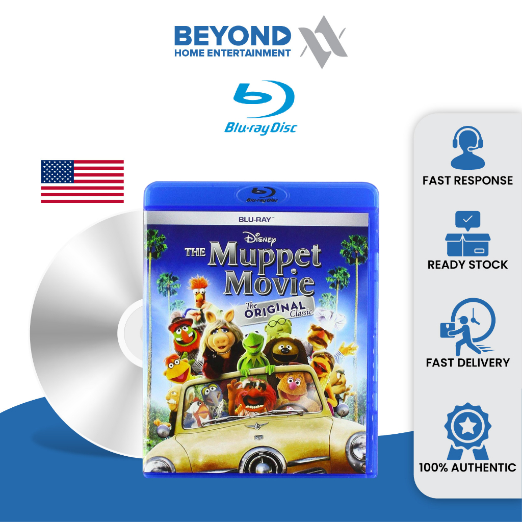 The Muppet Movie [Bluray] Blu Ray Disc High Definition | Shopee Malaysia