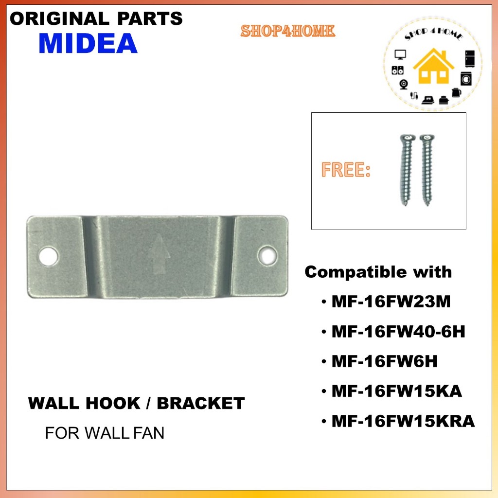 **ORIGINAL PARTS** MIDEA WALL HOOK FOR WALL FAN WALL BRACKET MF16FW23M ...