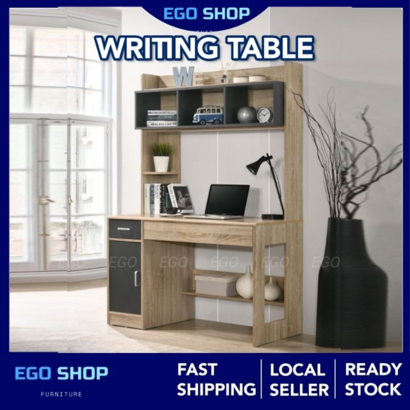 Meja Belajar Meja Menulis Study Table Study Desk Writing Table Self ...