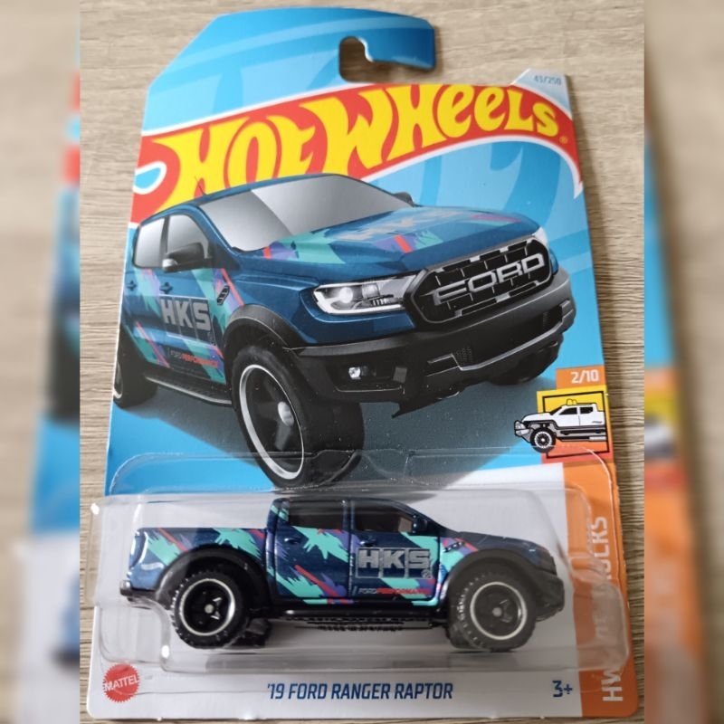 Hotwheels '19 Ford Ranger Raptor HKS | Shopee Malaysia