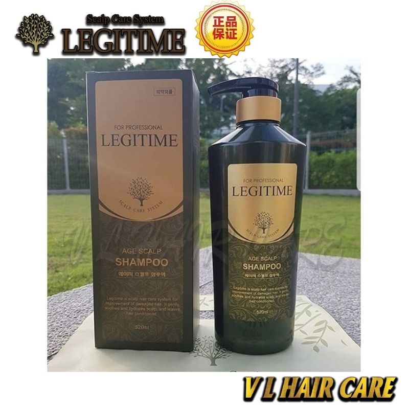 Legitime Age Scalp Shampoo (520ml) | Shopee Malaysia