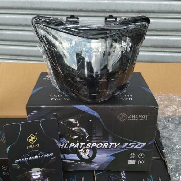 Zhipat Head Lamp Led Morden Headlight Yamaha Y15zr Y15 V1 Headlamp Lampu Depan Besar Zhipat Y15 ...