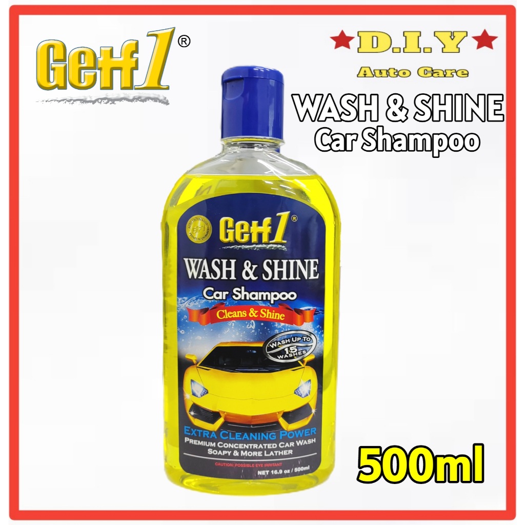 GETF1 Wash & Shine Car Shampoo 1000ml | Shopee Malaysia