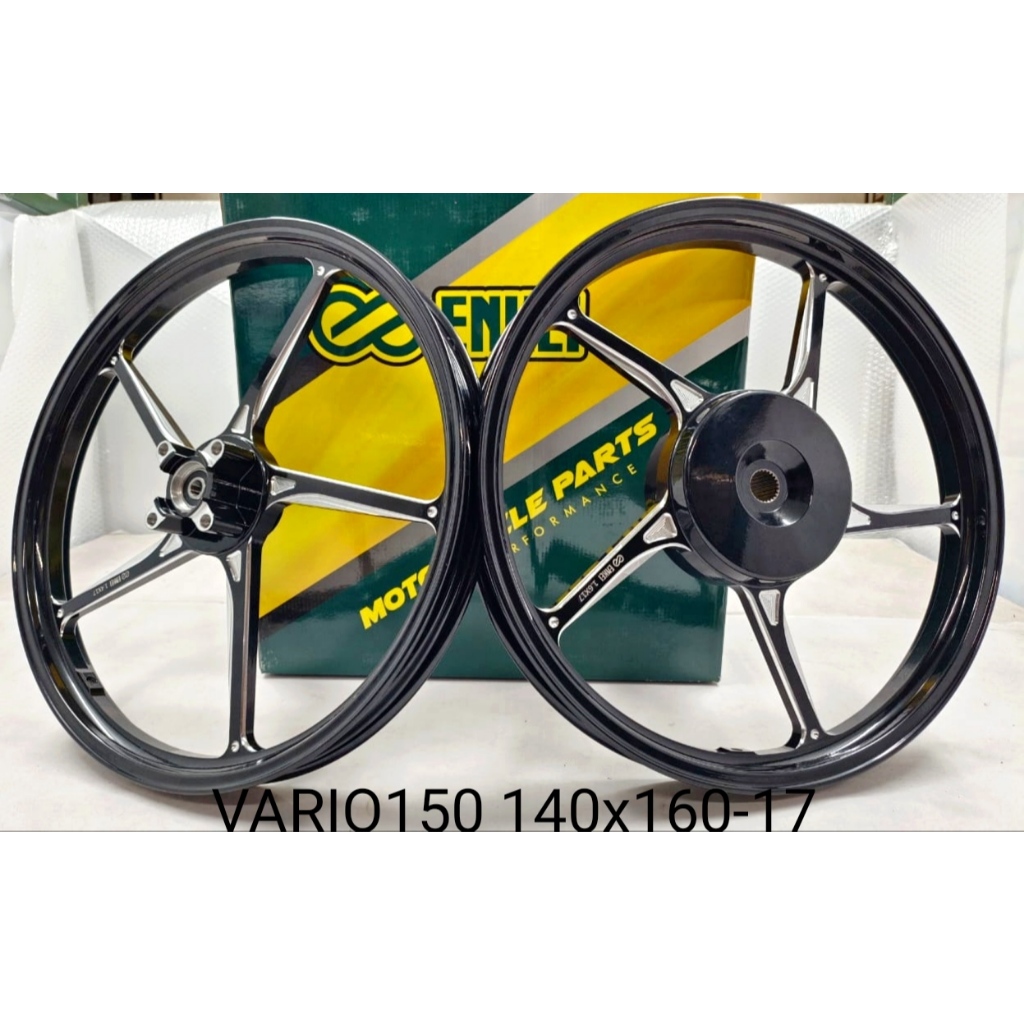 HONDA VARIO 150 SPORTRIM ENKEI 511 BLACK (140-160X17) | Shopee Malaysia