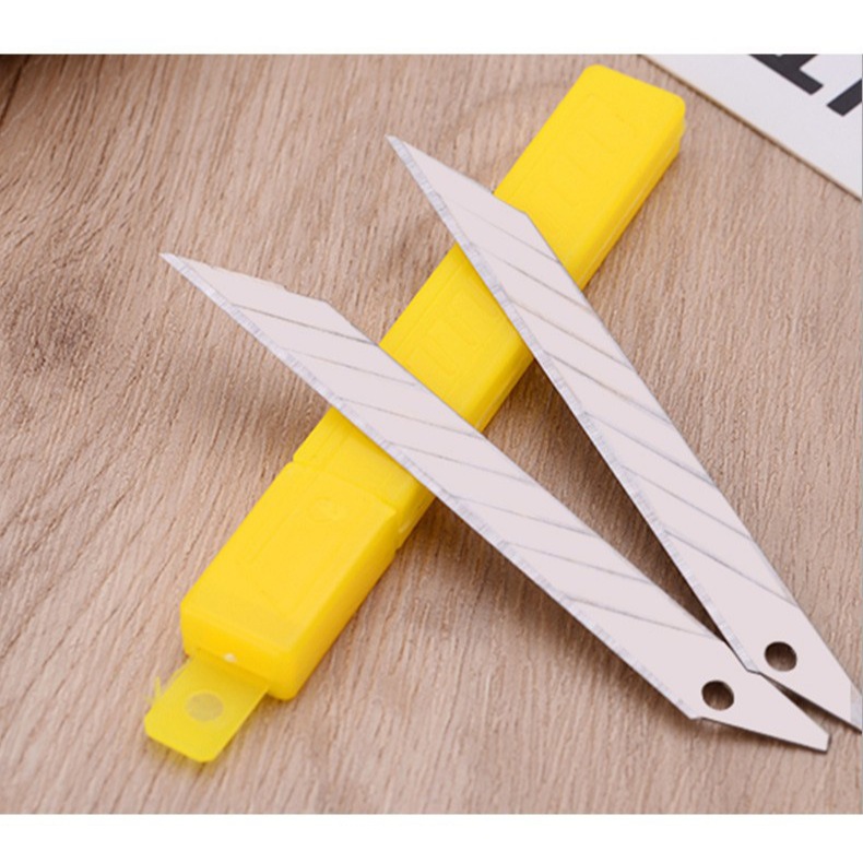 9mm 18mm Utility Cutter Knife Small Cutter Blade Refill Wallpaper Office School Workplace Mata ...