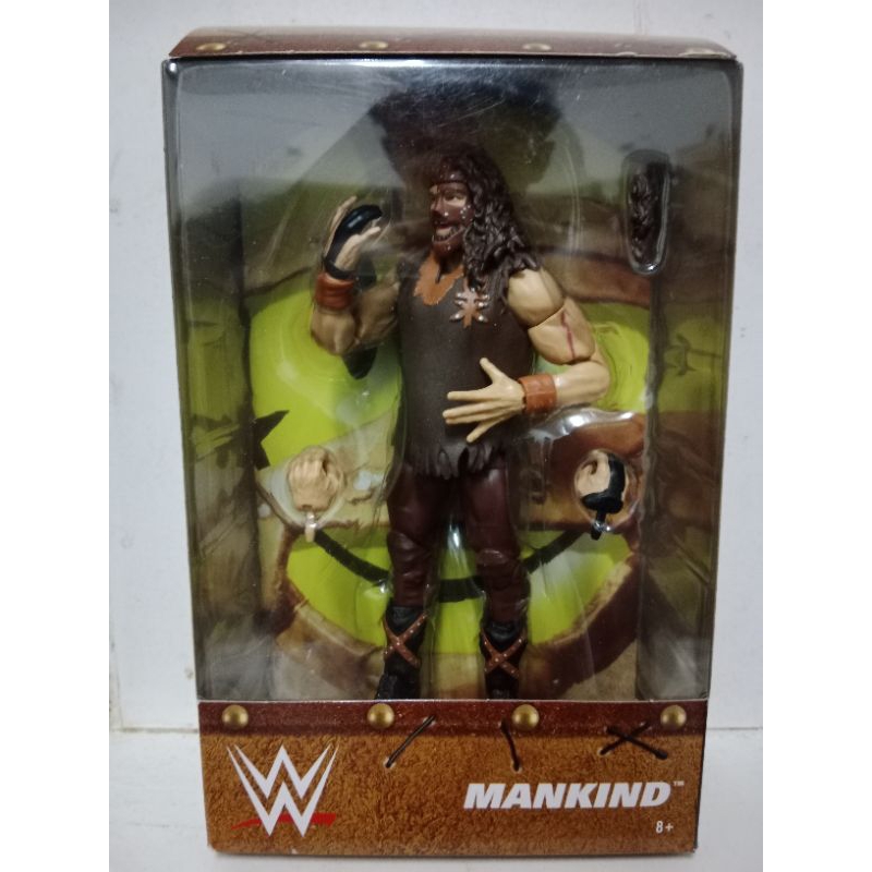 Mattel WWE Elite Mankind Wrestling Action Figure | Shopee Malaysia