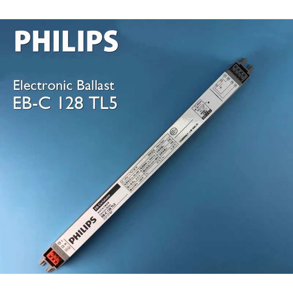 Philips EB-C 128 TL5 28w 220-240v 50/60Hz Electronic Ballast | Shopee ...