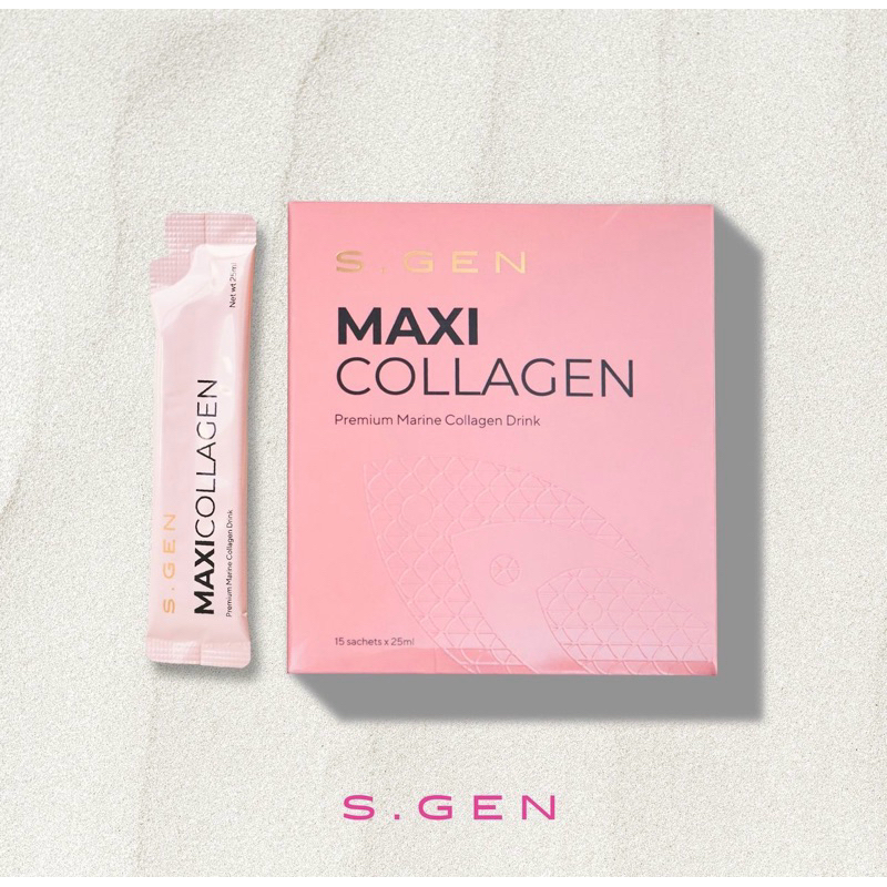 S. Gen Maxi Collagen drink 1 sachet 25ml ( marine collagen drink ...