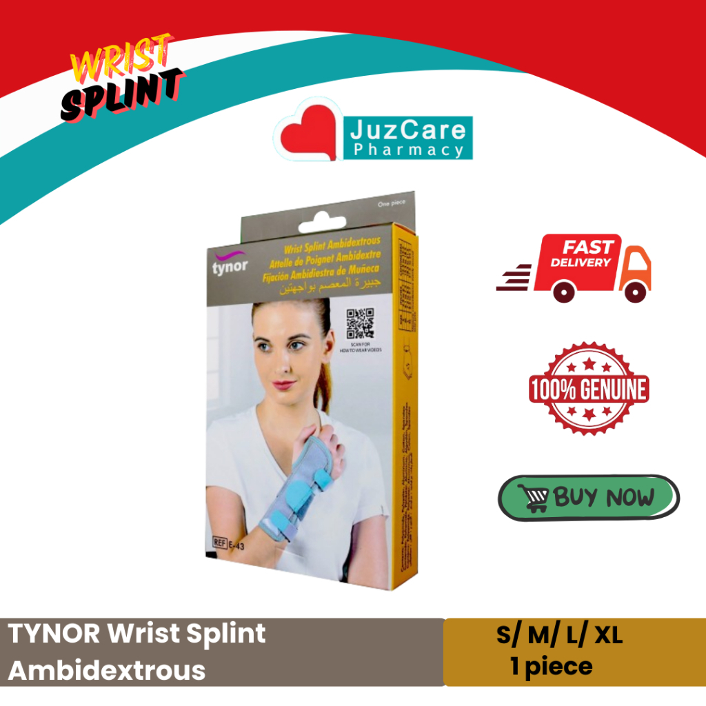 TYNOR Wrist Splint Ambidextrous | Shopee Malaysia