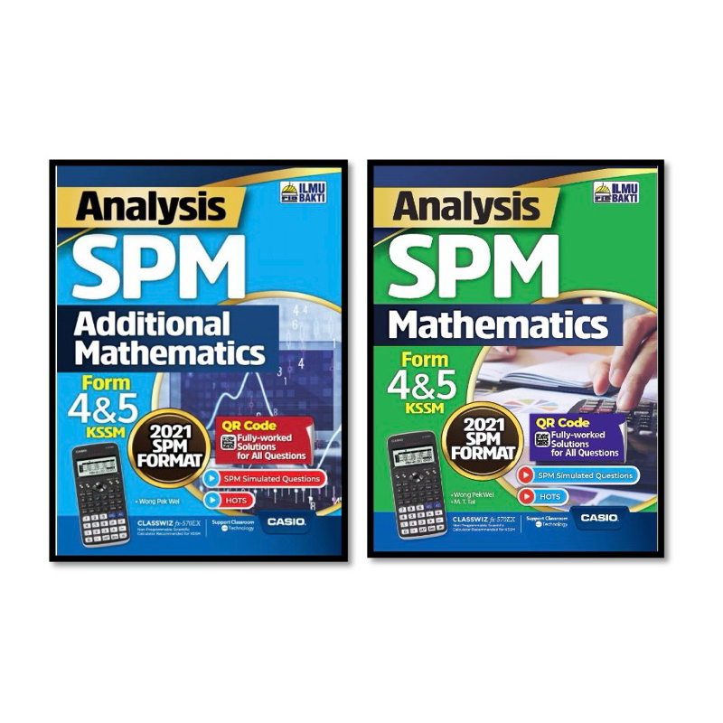 Buku Rujukan used [Analysis SPM] Mathematics & Addmaths Form 4 & 5 ...