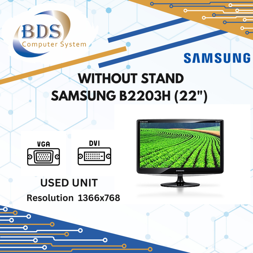 [POPULAR BRANDS] Refurbished Samsung, Lenovo, HP, DELL WIDESCREEN LED ...