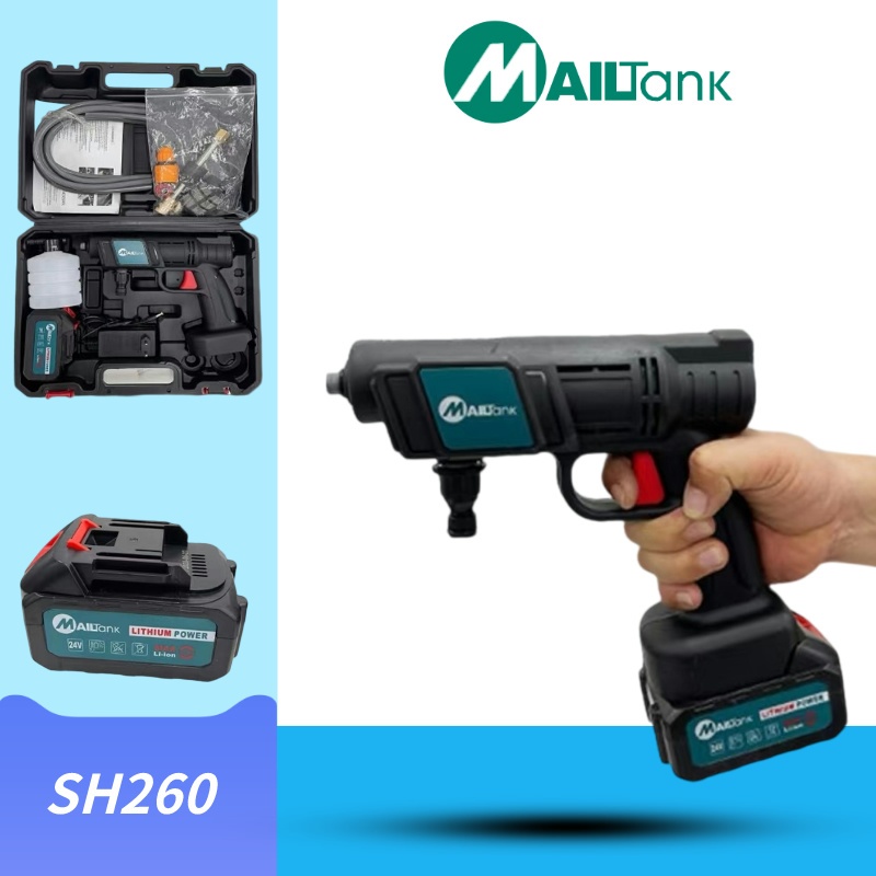 MAILTank SH260 988VF Water Spray Cordless Car Wash Spray Gun Water Pump ...