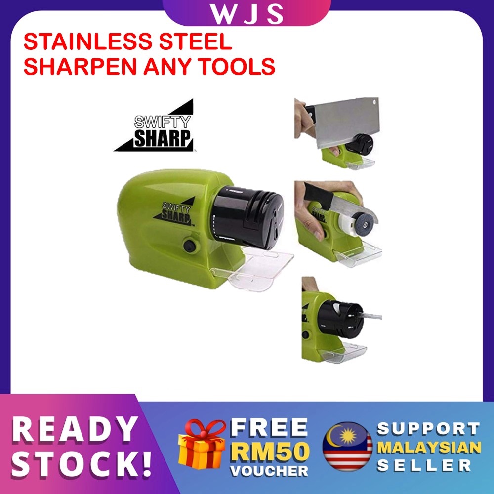 🇲🇾FREE RM50 VOUCHER🎁MLQ Swifty Sharp Tool & Knife Sharpener Cordless ...