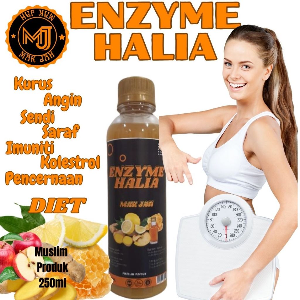 Jus Enzim Halia dengan Campuran Madu Cuka Epal Dan Lemon Secara ...