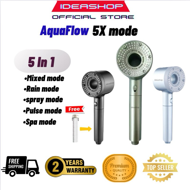 【Ideashop】 Aquaflow 5xmode 🇩🇪5in1 HighDiscover Unmatched Comfort and ...