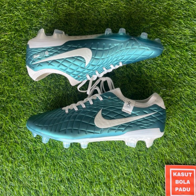 KASUT BOLA -TIEMPO LEGEND 10 X EMERALD GREEN FG SOCCER CLEATS | Shopee ...