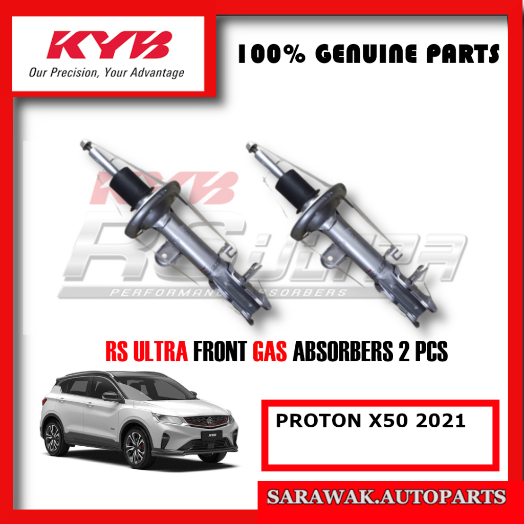 KYB RS Ultra Proton X50 Front Gas Absorber 2 pcs | Shopee Malaysia