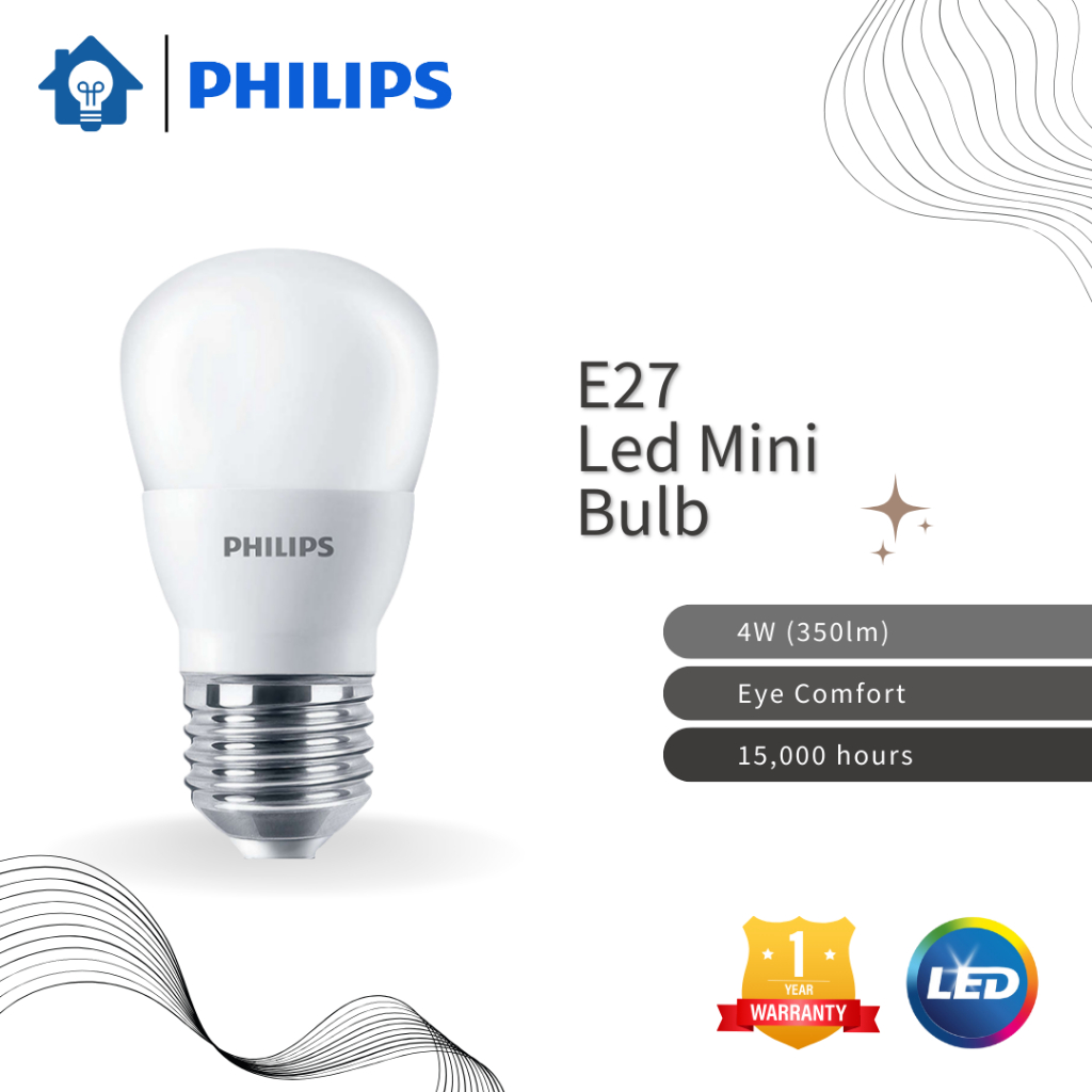Philips 4W Led Mini Bulb ( Warm White / Daylight ) | Shopee Malaysia