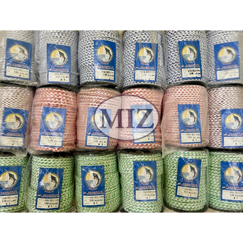 5MM 6MM 7MM Sebiji X 1KG Tali Jala Tali Gar Tali Sauh Tali Jut Tali ...