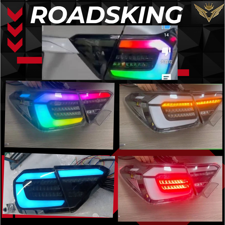 NEW MODEL PROTON SAGA VVT 2016-2025 TAIL LAMP BRAKE LIGHT BAR RUNNING ...